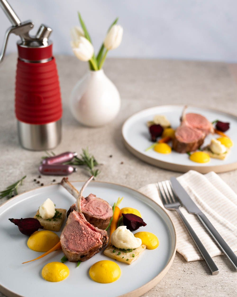 Warm Sweet Potato Espuma - iSi