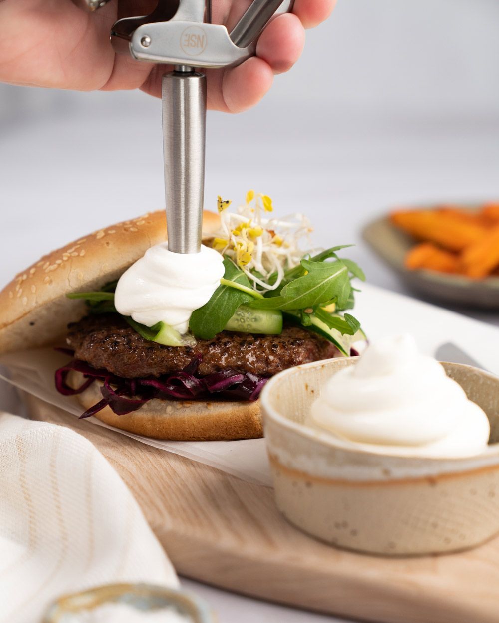 Goat Cheese Espuma - iSi